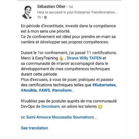 Formation cloud - EAZYTraining